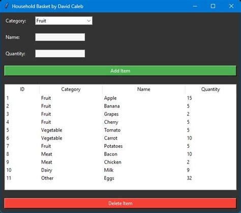 David Caleb Chaparro Orozco On Linkedin Python Tkinter Sqlite Gui