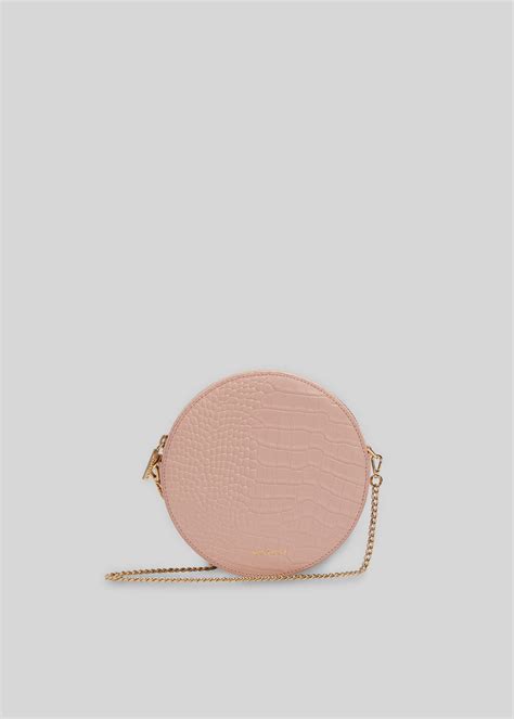 Pale Pink Brixton Circular Crossbody Bag Whistles Whistles Au