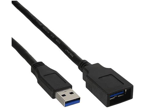 Cable Usb Inline 35610 Usb 32 Usb A Usb A Negro Mediamarkt