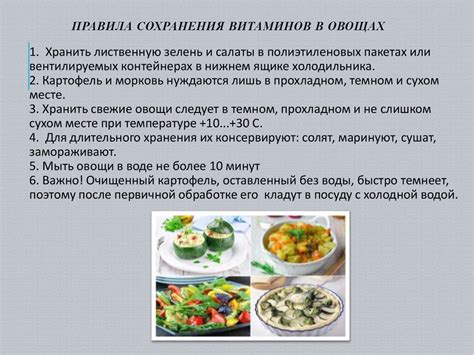 Блюда из овощей 5 класс презентация онлайн