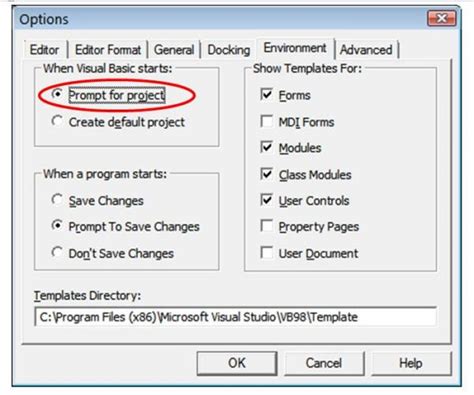 Resolved Vb Project Properties Vbforums