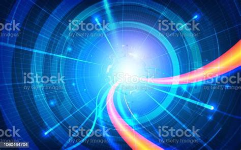 진한 파란색 배경에 추상 배경 개념 선형 및 다각형 패턴 모양 벡터 일러스트 레이 션 디자인 디지털 기술입니다 0명에 대한 스톡