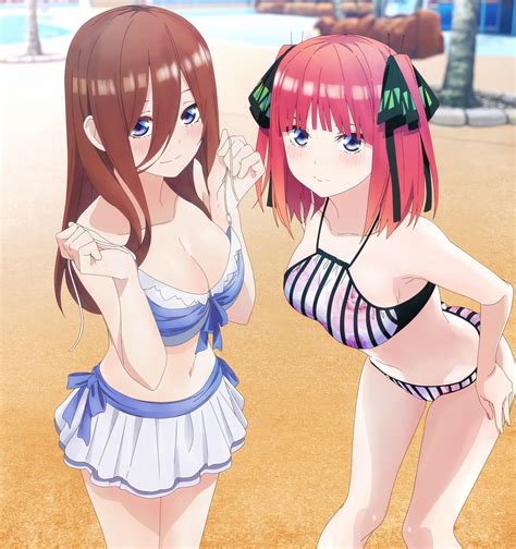 Miku Nakano And Nino Nakano By Pokearceus On Deviantart