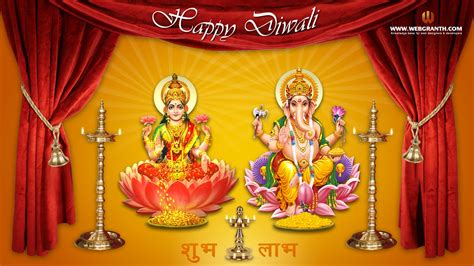 Diwali Laxmi And Ganesh 1600x900 Wallpaper
