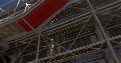 High Tech Architecture Of Pompidou Centre 28541193 Stock Video At Vecteezy