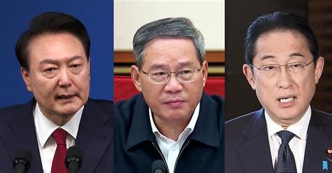 4년 5개월 만에 한일중 정상회의“협력 복원 계기 될 것”
