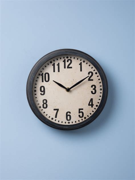 Chehoma Wall Decor Clocks Small Industrial Clock 33209