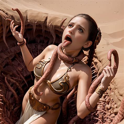 Leia Caught In Sarlacc Pit 002 By Warpathic On Deviantart