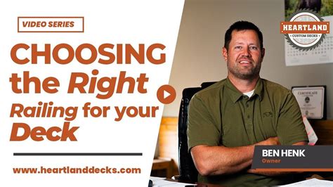 What Types Of Railings Can I Choose For My Deck