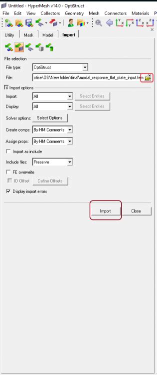 How To Open Fem File Altair Community