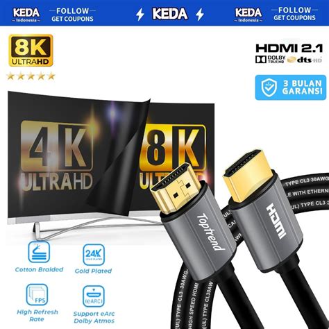 8k Hdmi Cable 21 4k165hz Hdmi Cord For Tv Ps5 Ps4 Xbox Series