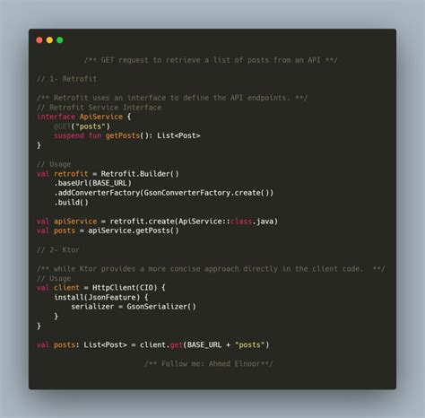 Ahmed Elnoor On Linkedin Kotlin Androiddev Networking Retrofit Android
