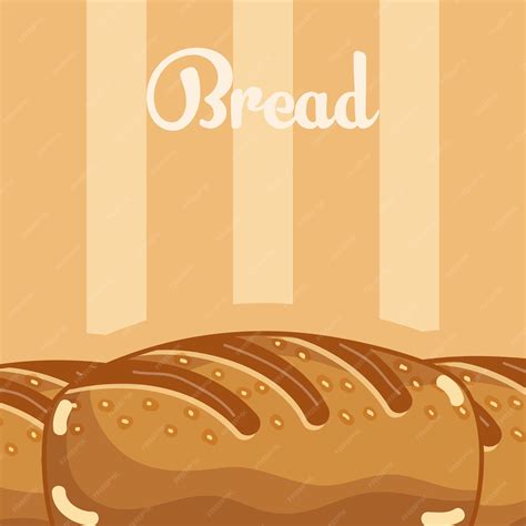 Premium Vector Big Breads Delicious And Fresh