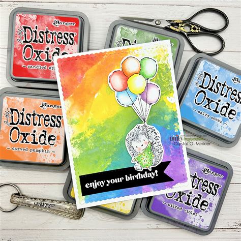 Technique Tuesday ~ Rainbow Ink Smooshing Technique Unity Blog