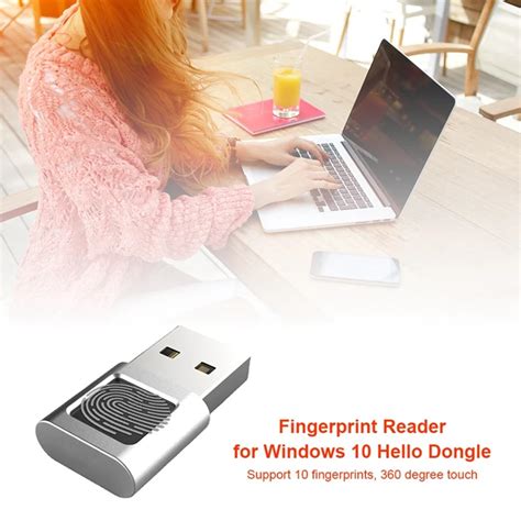 미니 지문 인식 모듈 장치 윈도우 10 노트북용 생체 스캐너 Pc 보안 키 Usb 인터페이스 티몬