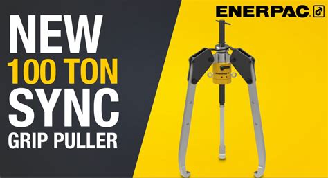 Enerpac On Linkedin New 100 Ton Sync Grip Puller Enerpac