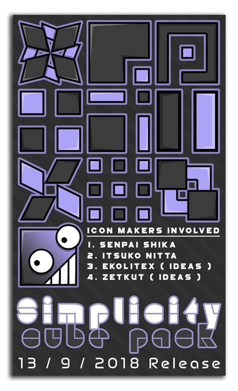 [gd] Simplicity Cube Pack By Naotyu On Deviantart