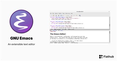 Instalar Gnu Emacs En Linux Flathub
