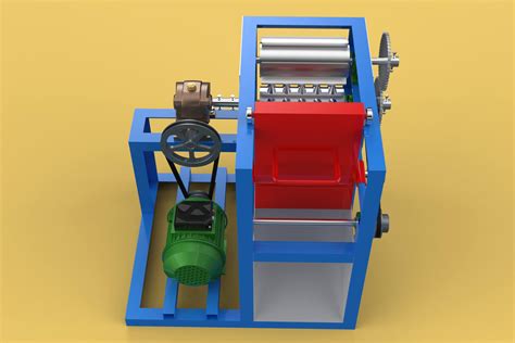 Husk Machine Coconut Peeling Tool Shucker Cut Removal Skin 3d Model