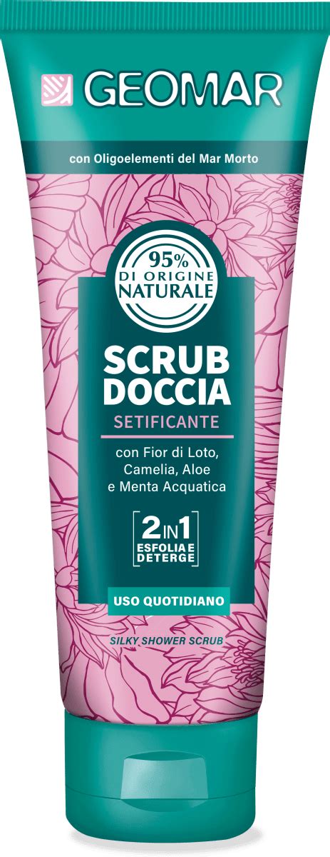Geomar Scrub Doccia Setificante 250 Ml Acquisti Online Sempre Convenienti Dm Italia