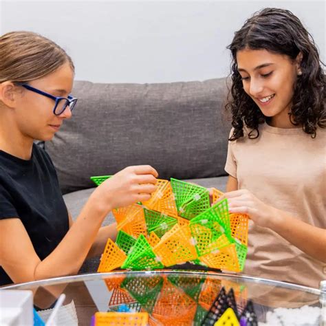 Hypertiles Construction Toy — Math Based 3d Build Fun In Motion Fun