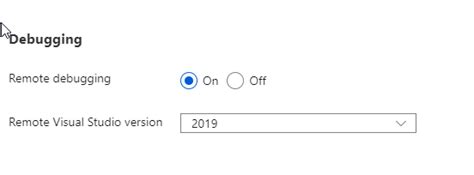 unable to attach remote debugger to azure app service slot vs 2019 microsoft qanda