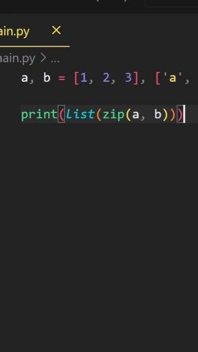 Transpose List Into Tuple In Python Coding Python Programming Youtube
