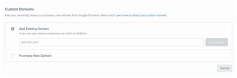 How To Set Up Custom Domain Hosting With Your Webflow Site Webflow Help