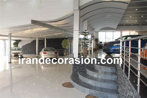 دکوراسیون داخلی نمایشگاه خودرو تولید کننده آذران پلاست رسا طراحی و دکوراسیون داخلی منزل طراحی