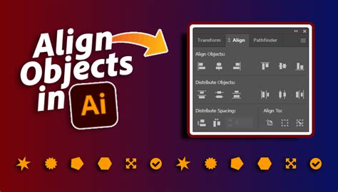 How To Evenly Space Objects In Illustrator