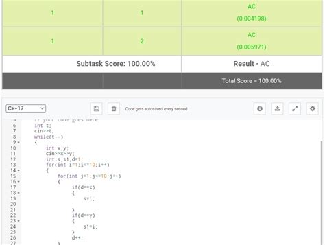 Too Many Floors Solution Codechef June Lunch Time 2022 Div 4