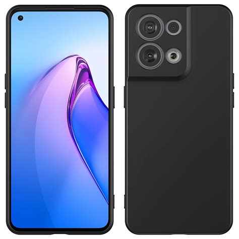 Flexi Stealth Silicone Case For Oppo Reno Black