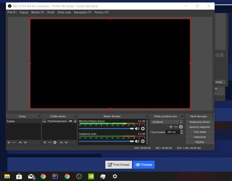 Windows Obs Black Screen While Capturing Display Stack Overflow