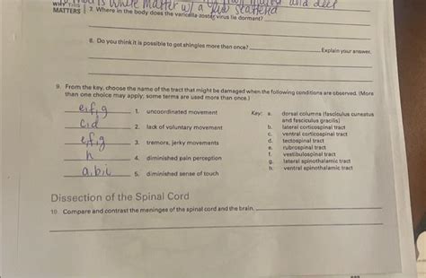 Solved 8 Do You Think It Is Possible To Got Shingles Mote