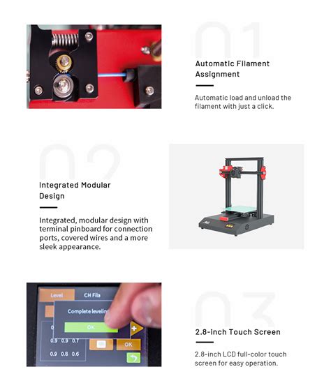 New Anet Et4x All Metal 3d Printer With Industrial Grade 32bit Motherboard 220x220x250mm Ultra