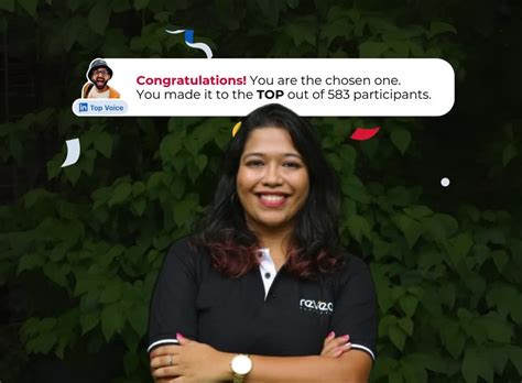 Sandhya Sathiamoorthy On Linkedin Super Excited To Share That Im One Of The Lucky 5 Chosen For