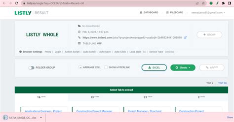 Web Scraping Job Sites And Listings Help Center Listly