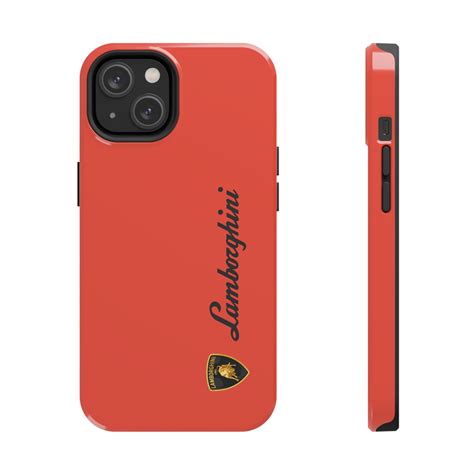 Iphone Tough Case Lamborghini Revuelto Orange Inspired Design Exotic