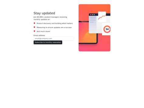 Frontend Mentor Newletter Form Built With React Js Bootstrap And React Toastify Coding