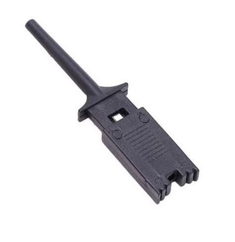 Plastic Test Hooks Clip For Logic Analyzers Black For To Check Electricals Circuits At 17 In