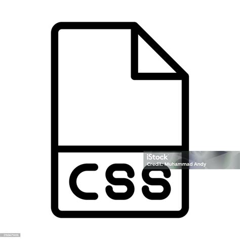 Css 파일 형식 아이콘입니다 파일 및 문서 형식 디자인 아이콘 기호입니다 0명에 대한 스톡 벡터 아트 및 기타 이미지 0명