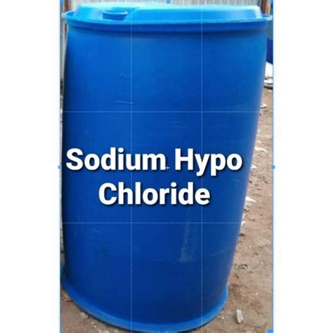 Sodium Hypochlorite Solution 5 Ltr X 20 Ltr X 60ltr Liquid At ₹ 30