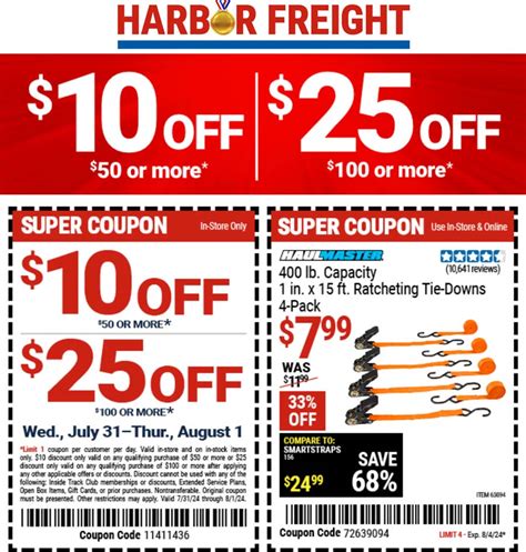 Harbor Freight Tools October 2024 Coupons And Promo Codes 🛒