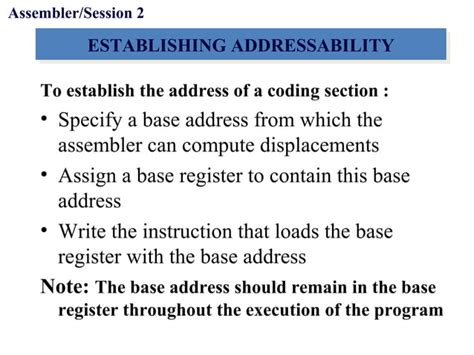 Assembler Language Tutorial For Mainframe Programmers Ppt