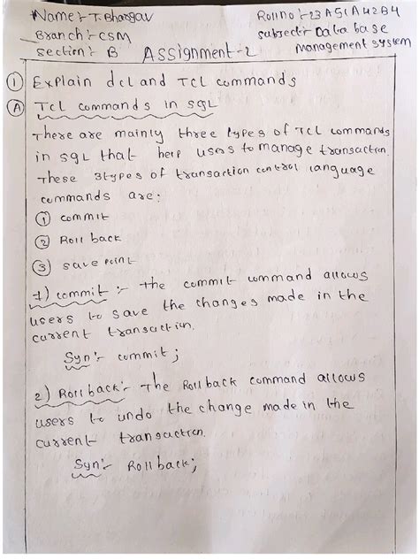 Dbms Assignment 2 Pdf