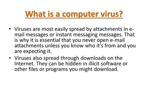 ANTIVIRUS AND VIRUS Powerpoint Presentation PPTX