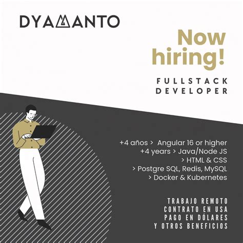 We Are Looking For A Fullstack Developer You Can Apply Here Dyamanto