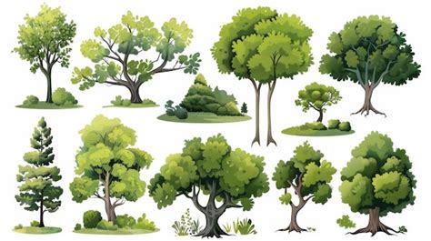 Premium Photo Collection Of Tree Clipart Charts
