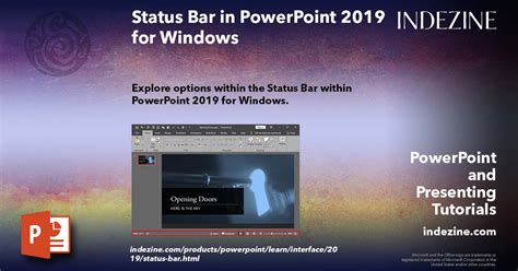 Status Bar In Powerpoint 2019 For Windows