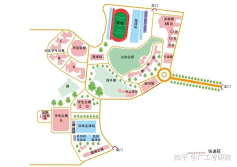 沉浸式逛校园 滴广东工业大学龙洞校区已到达 知乎